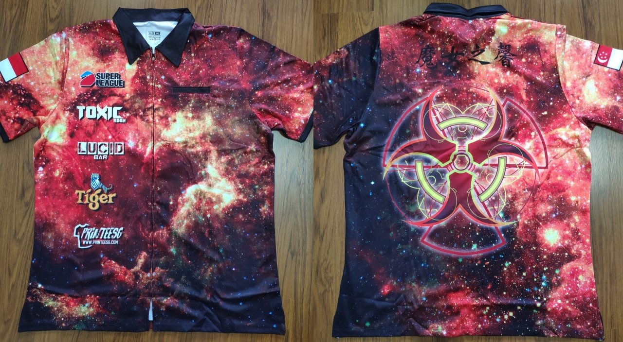 Custom Made Jersey (Sublimation Jersey / Custom Sewn Shirts) - PrinteeSG